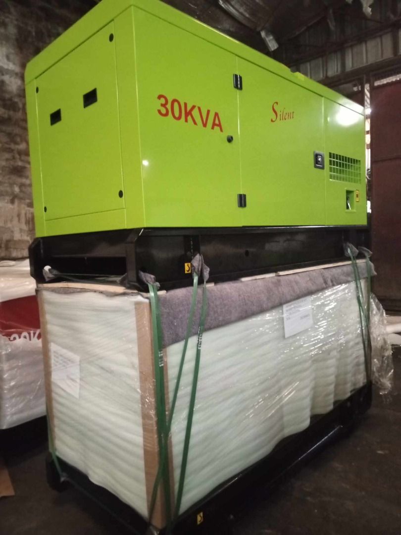 GENERATOR SET SILENT TYPE, Commercial & Industrial, Construction ...