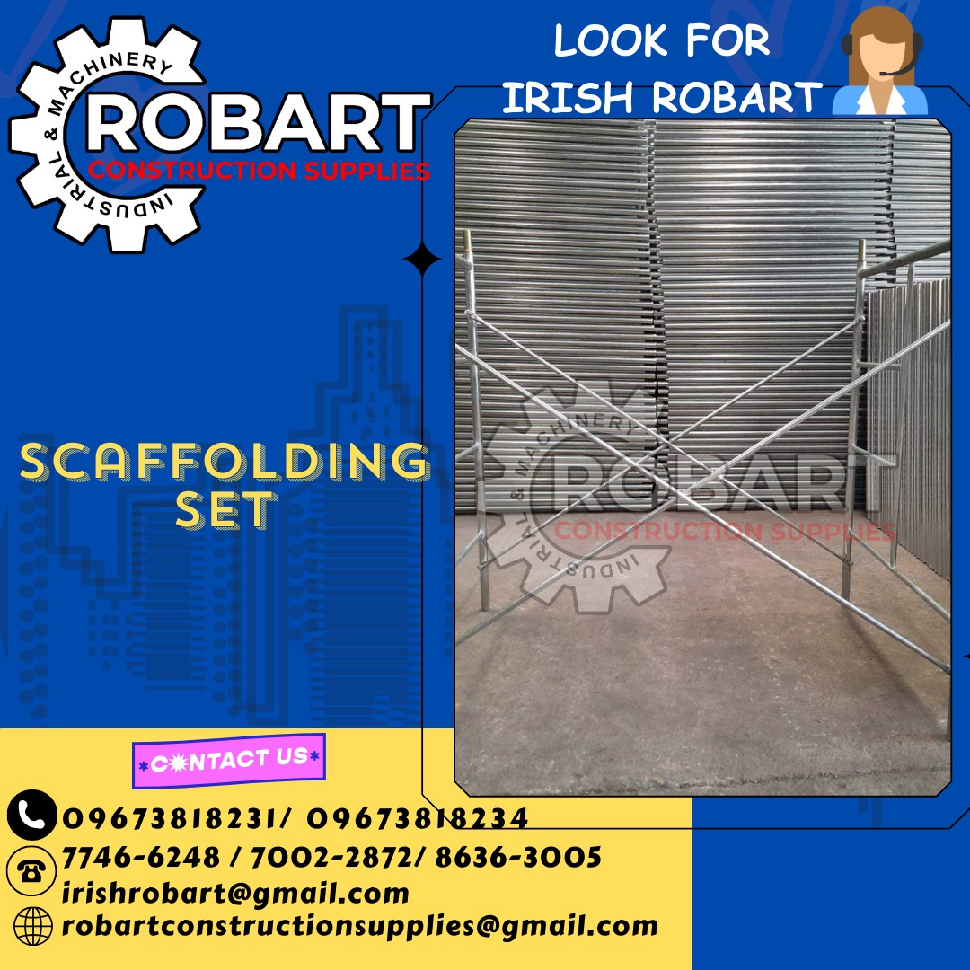 GI SCAFFOLDING SET, Commercial & Industrial, Construction Tools ...