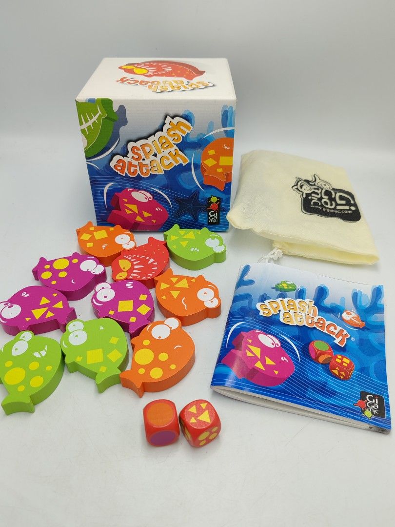 Gigamic Splash Attack (A01), Hobbies & Toys, Toys & Games on Carousell