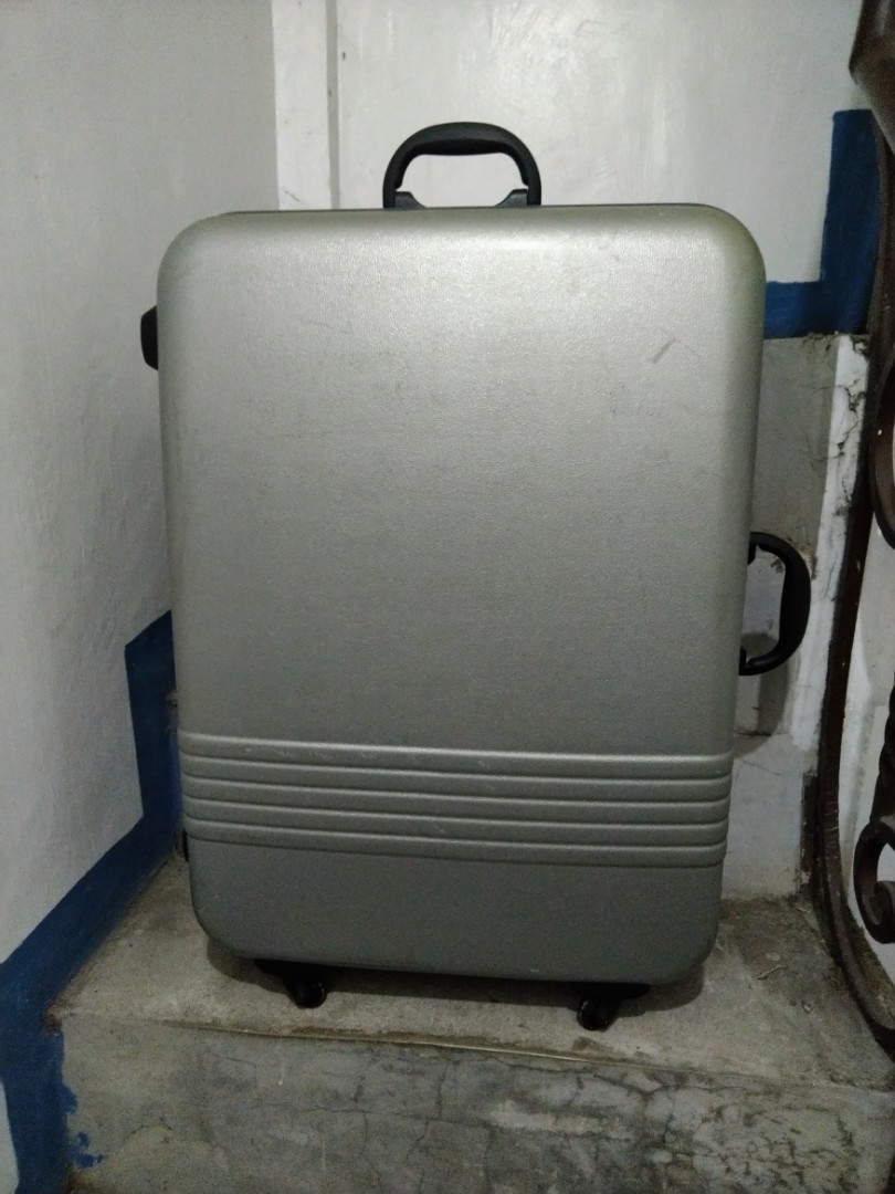 Hard Case Travel Heavy Duty 4 Wheel 360 Swivel Trolley Luggage Bag ...