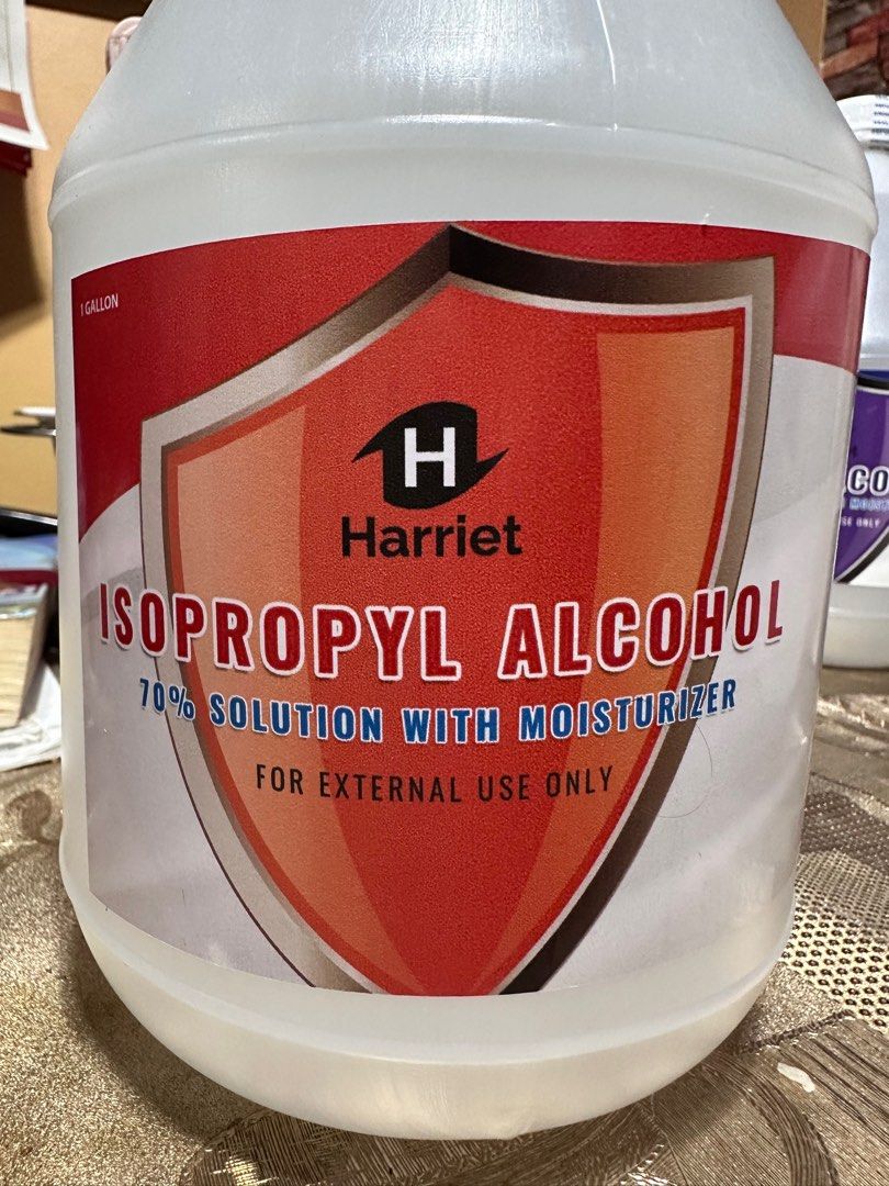 Harriet Ethyl and Isopropyl Alcohol 1 gallon - 70 % solution with ...