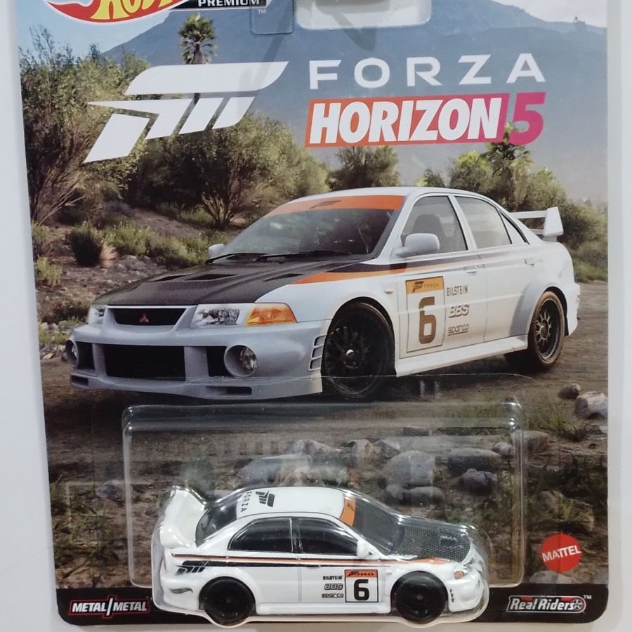 hot wheels mitsubishi lancer evolution VI evo 6 forza horizon 5 putih ...