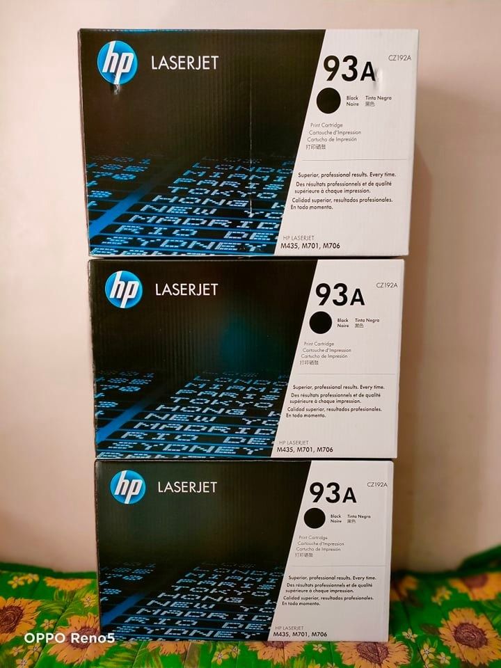 HP 93A Black Original LaserJet Toner Cartridge, Computers & Tech ...