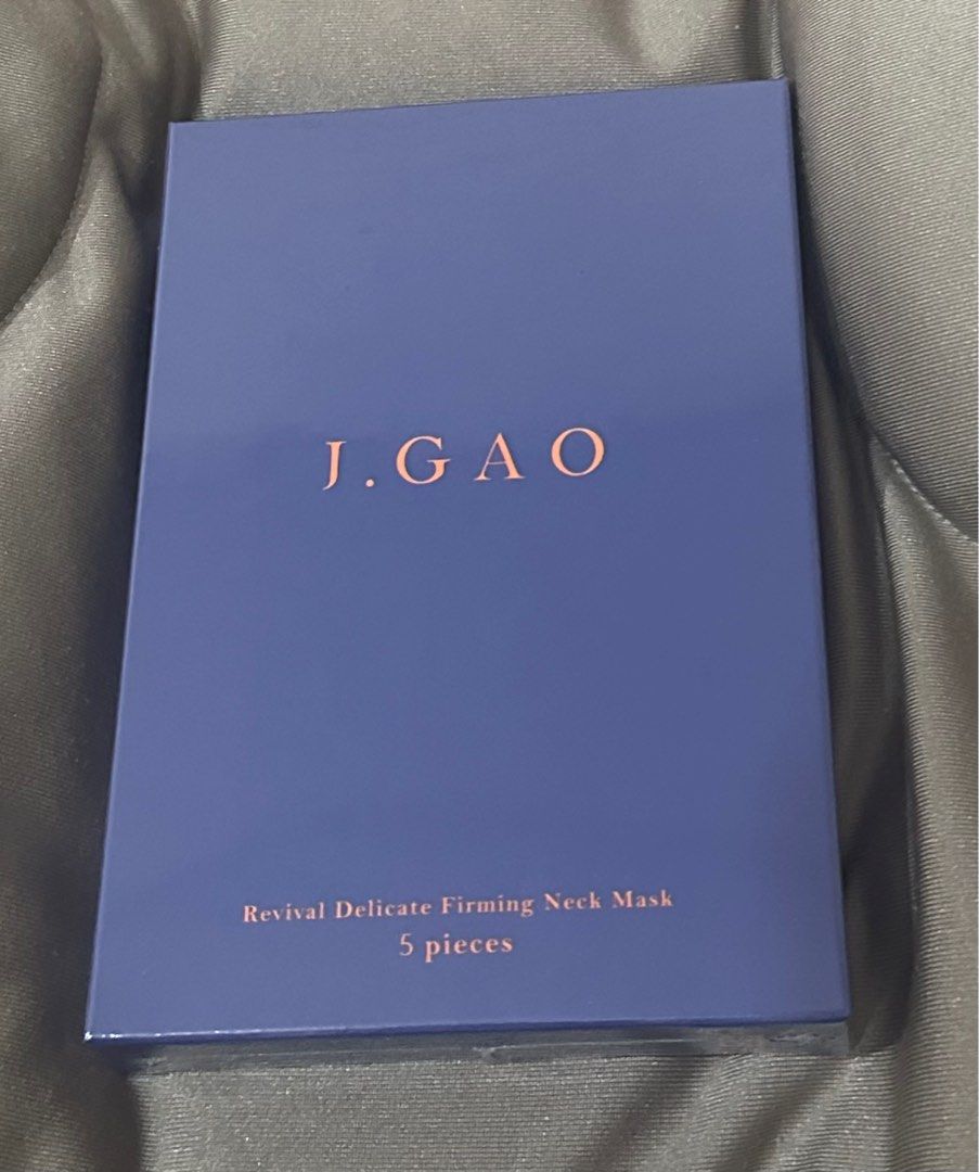 【J.GAO 逆時緊緻抗痕嫩頸膜】 規格 : 15ML 片/ 5片(盒) 低頭族必備頸膜 效期2025.09.27, 香水、美妝、保養, 臉部彩妝、保養與清潔, 護膚、清潔產品在旋轉拍賣