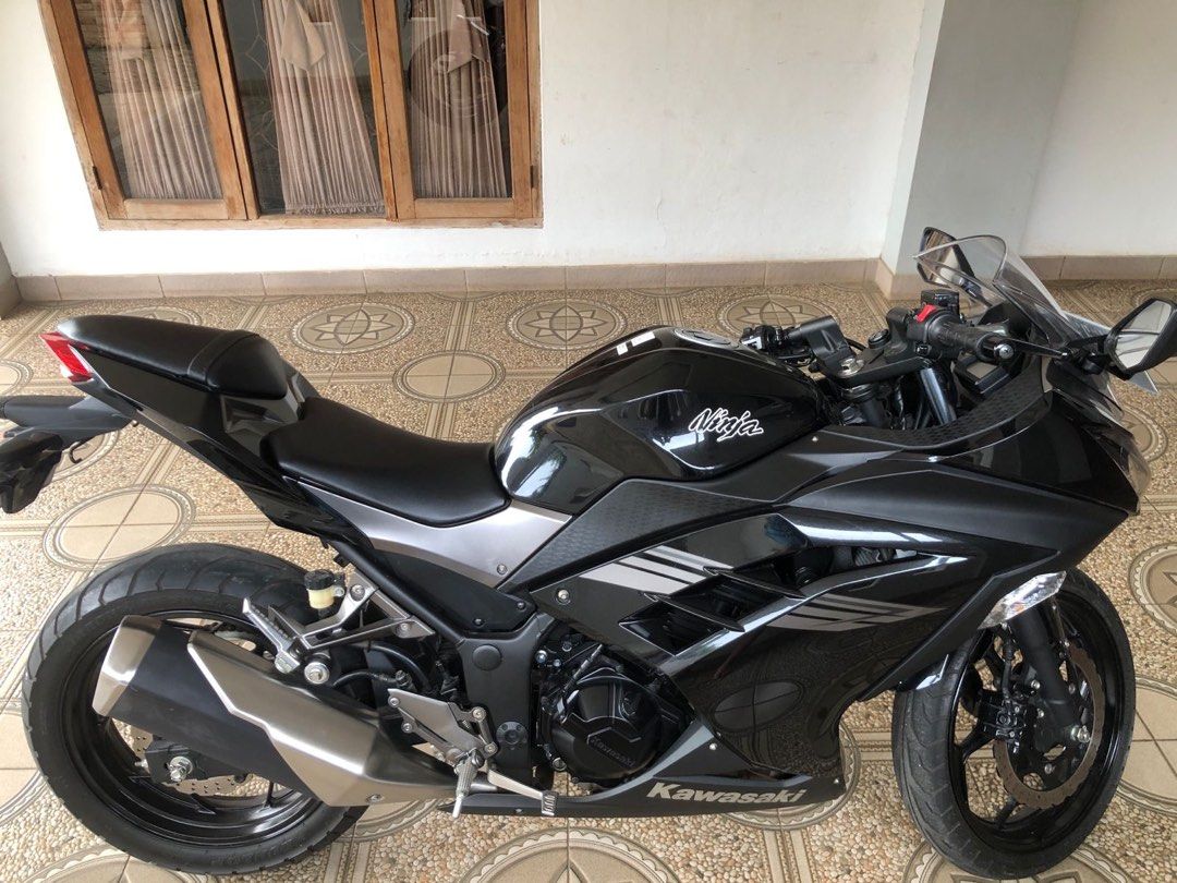 Kawasaki Ninja 250 FI 2017 Black, Motor di Carousell