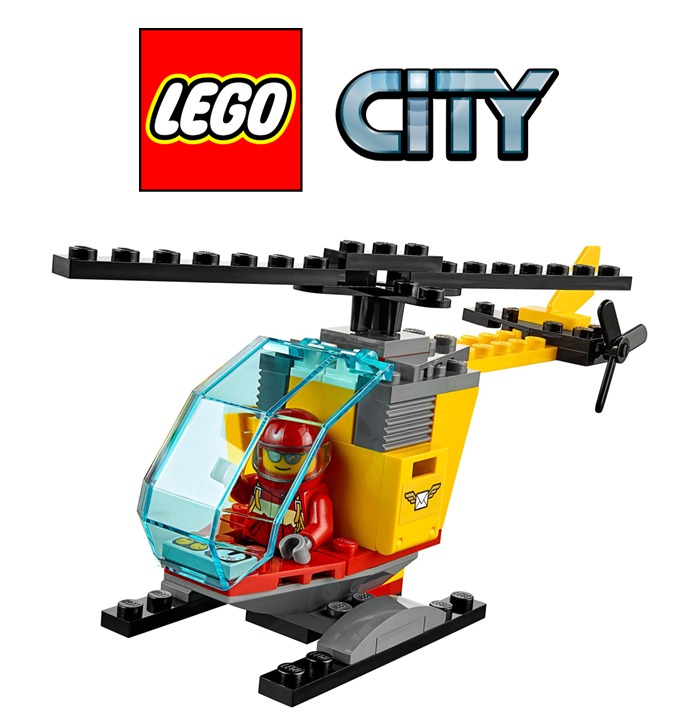 Lego Helicopter Set Lego 60100 Airport Starter Set Lego Propeller ...