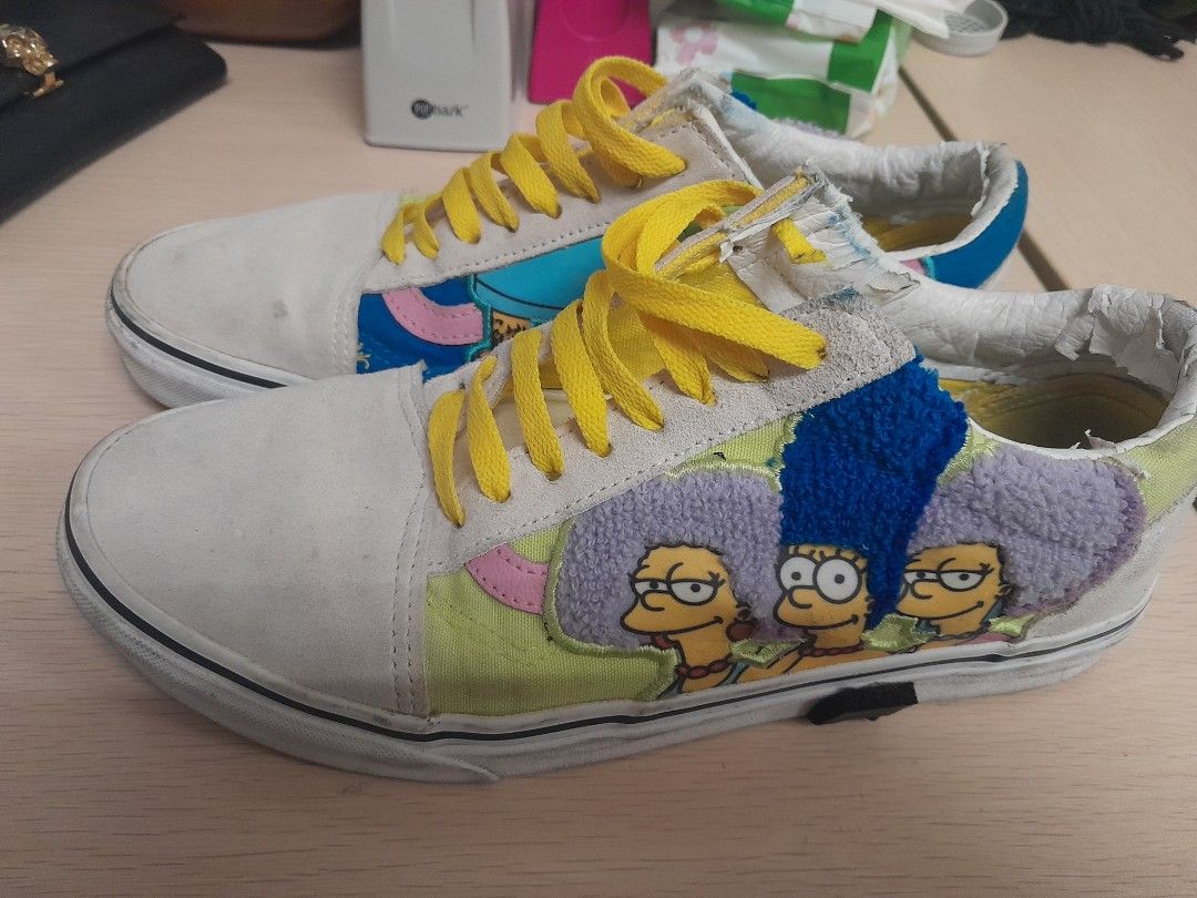 Limited edition Simpson Vans, Men's Fashion, Footwear, Sneakers on ...