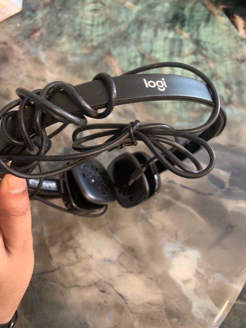 Logi headset, Audio, Headphones & Headsets on Carousell