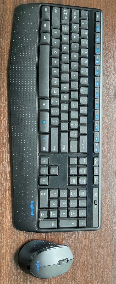 Logitech Ergonomic Keyboard & Mouse Set, Computers & Tech, Parts ...