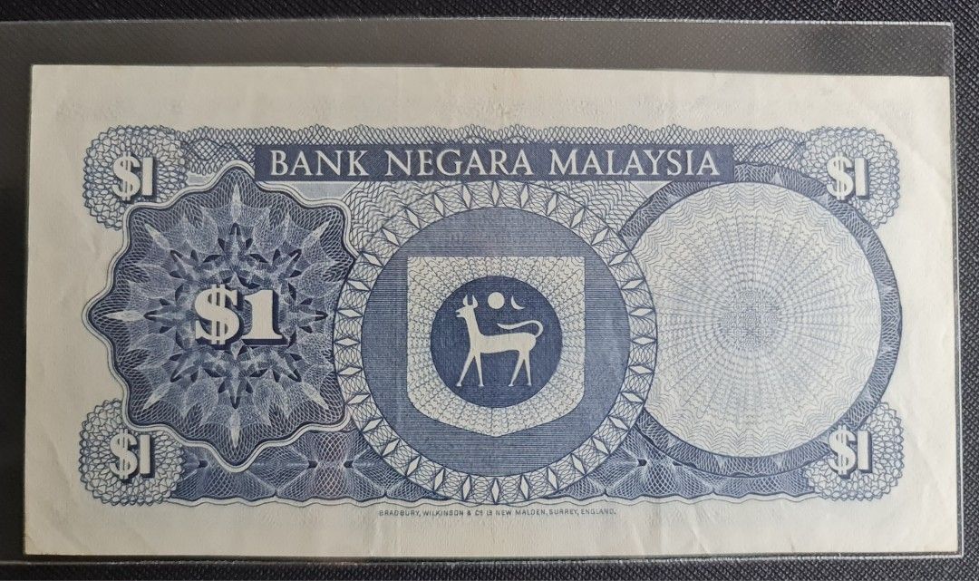 Malaysia ringgit RM1 old bank note, Hobbies & Toys, Memorabilia ...