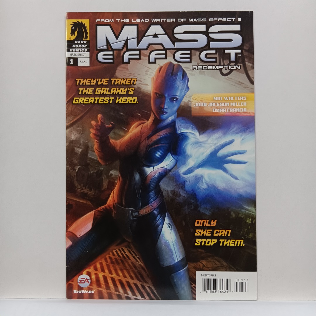 Mass Effect Redemption #1. FN/VF. 1st Mass Effect in comic book ...