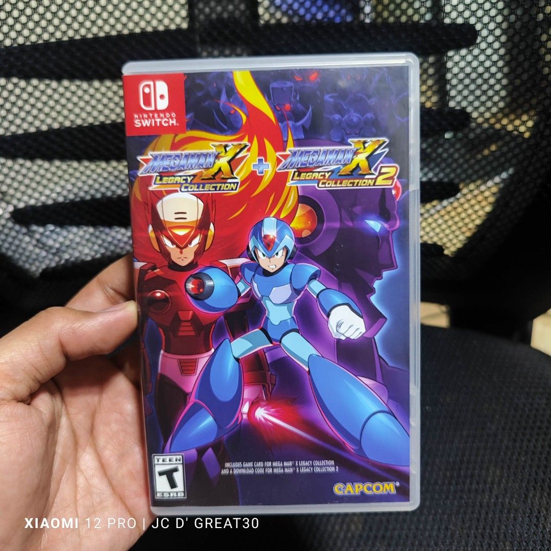 Megaman X Legacy Collection Switch Game, Video Gaming, Video Games ...