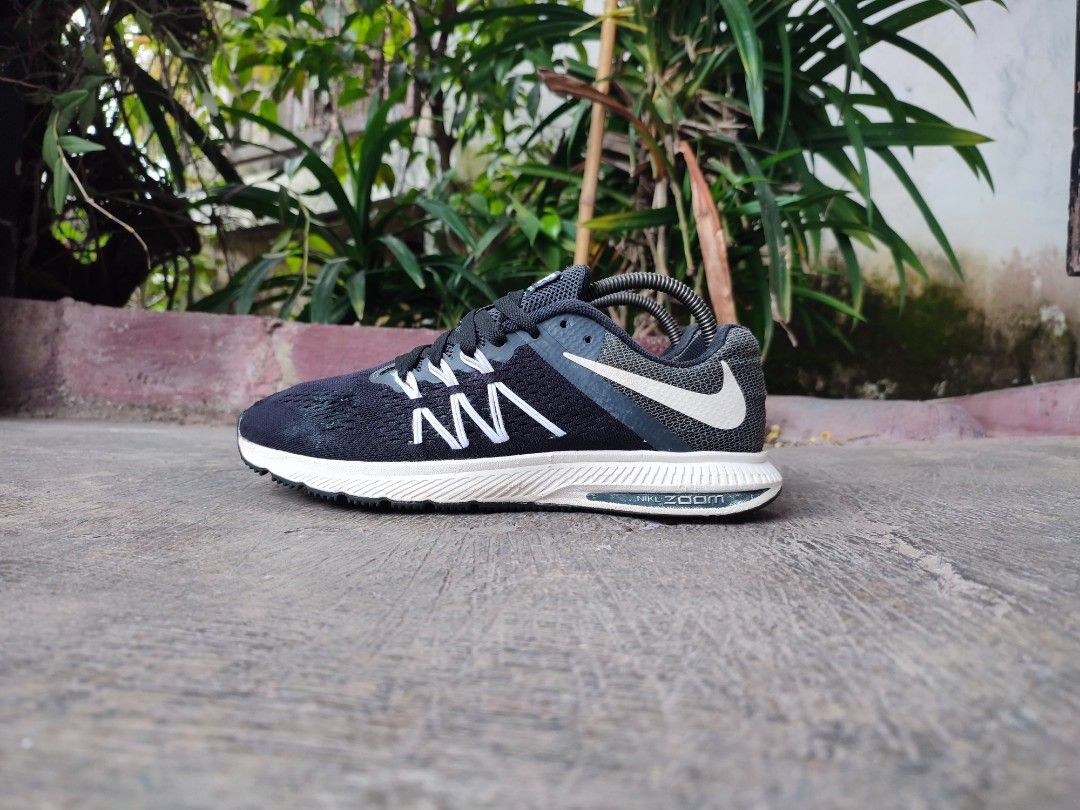 Nike zoom winflow 3 black white, Fesyen Pria, Sepatu , Sneakers di ...