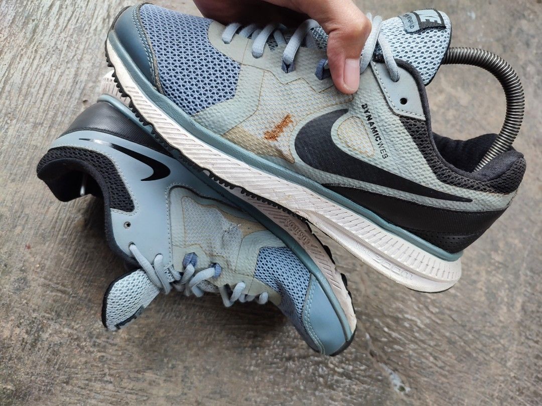 Nike zoom winflow blue, Fesyen Pria, Sepatu , Sneakers di Carousell