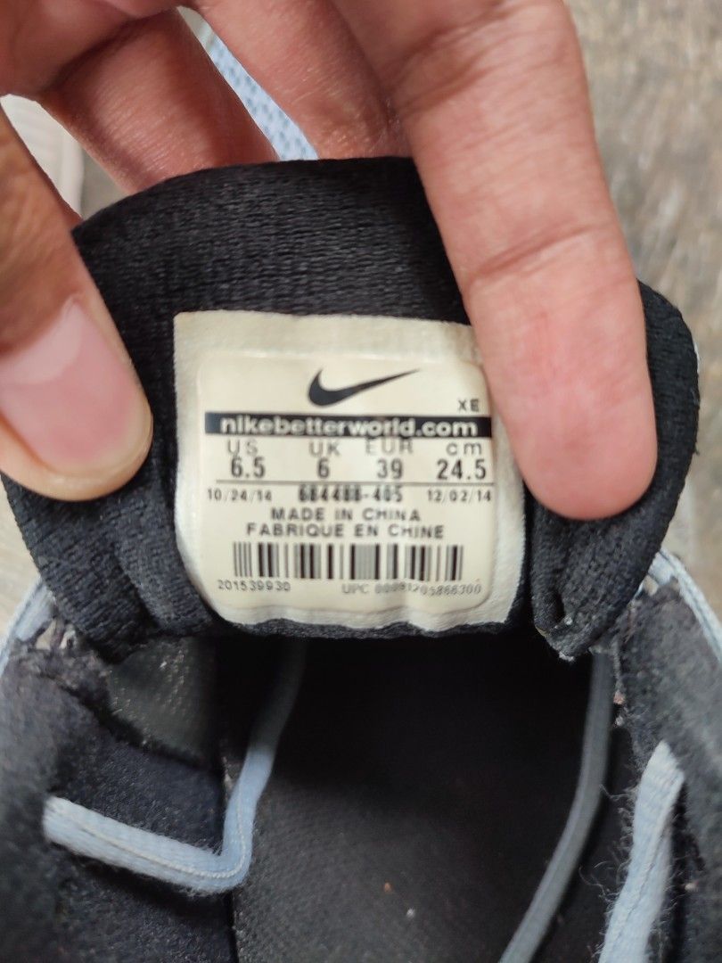 Nike zoom winflow blue, Fesyen Pria, Sepatu , Sneakers di Carousell