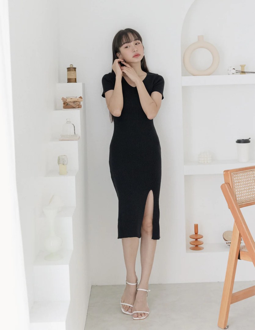 MFW Phyllis Dress in Black, Women's Fashion, Dresses & Sets, Dresses on ...