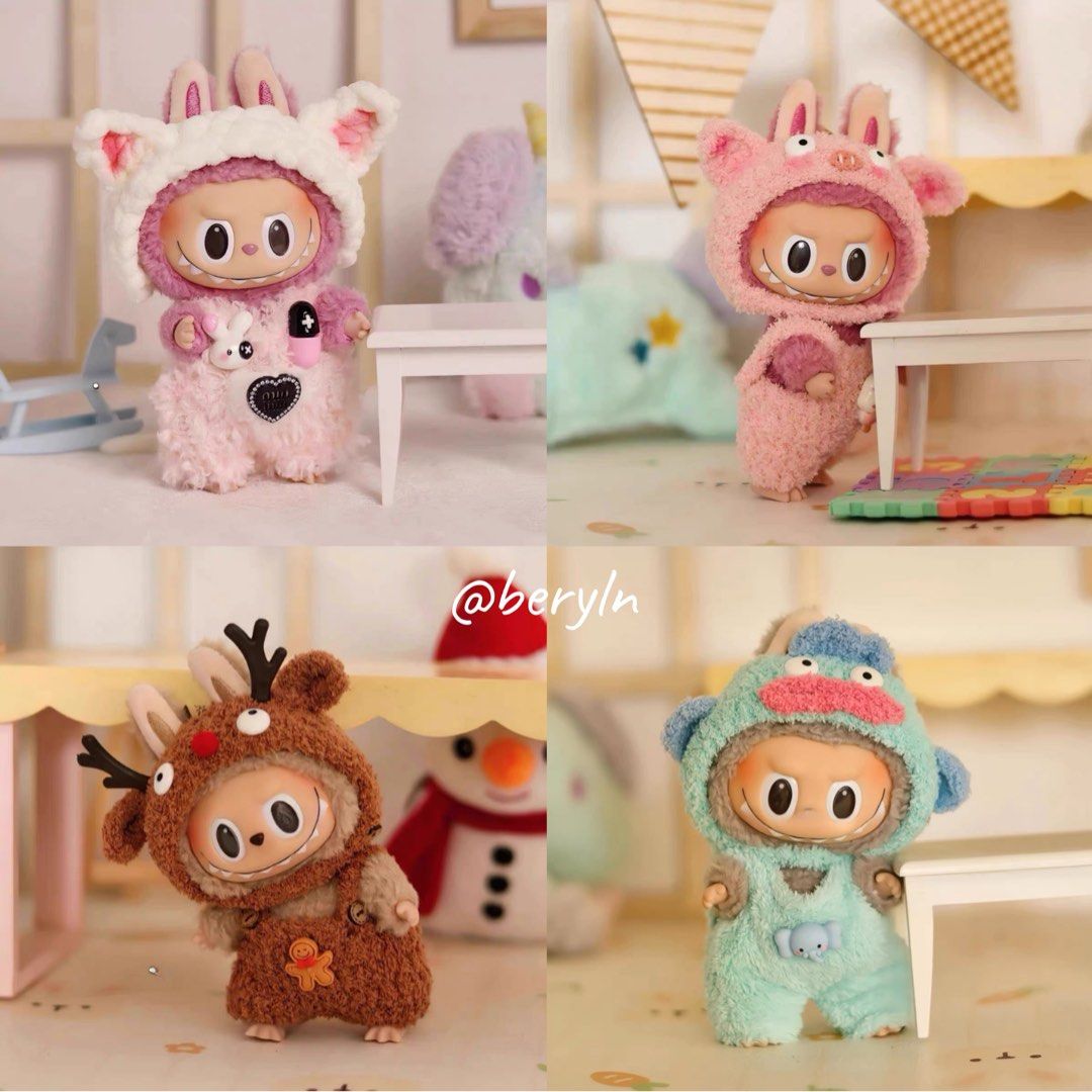 [PO] LABUBU clothes (for 17cm plush keychains), Hobbies & Toys, Toys ...