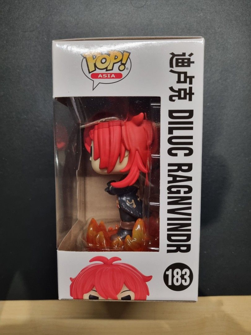 [Pre-Order] Funko Pop! Asia: GenShin Impact - Diluc Ragnvindr, Hobbies ...