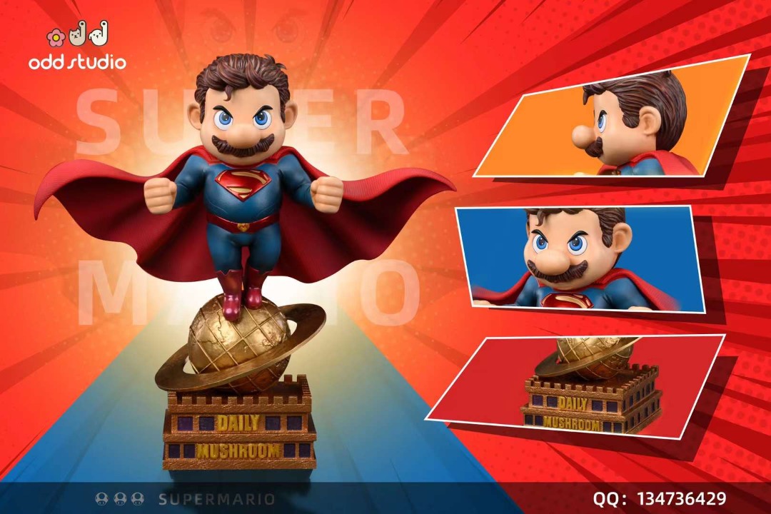 【PRE-ORDER】 Odd Studio - Superman Mario Super Mario Cos Series 001 ...