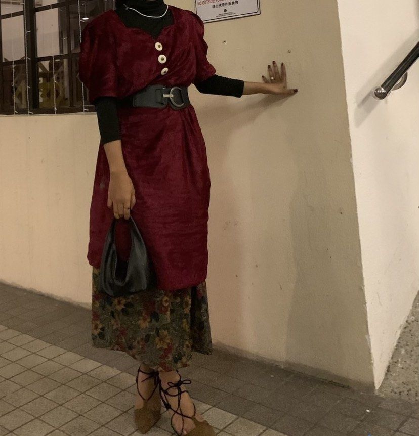 retro dress event, old money style, Women's Fashion, Dresses & Sets ...