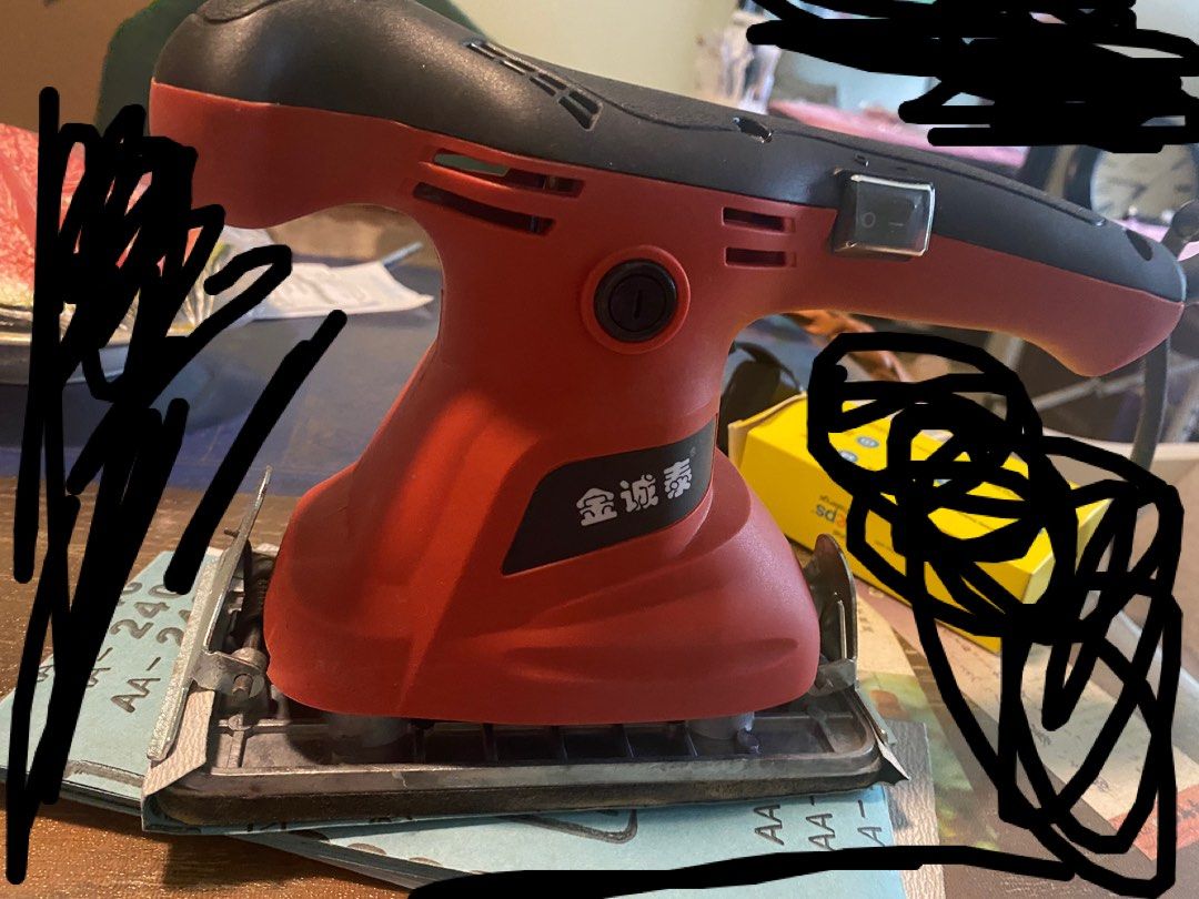 Sanding/polishing machine, Furniture & Home Living, Home Improvement ...