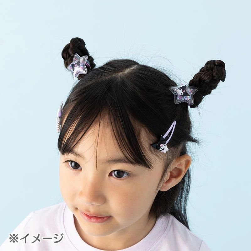 Sanrio 日本正版 兒童 髮繩 頭飾 (Shaka Shaka) Kuromi Hello Kitty Cinnamoroll 玉桂狗 ...