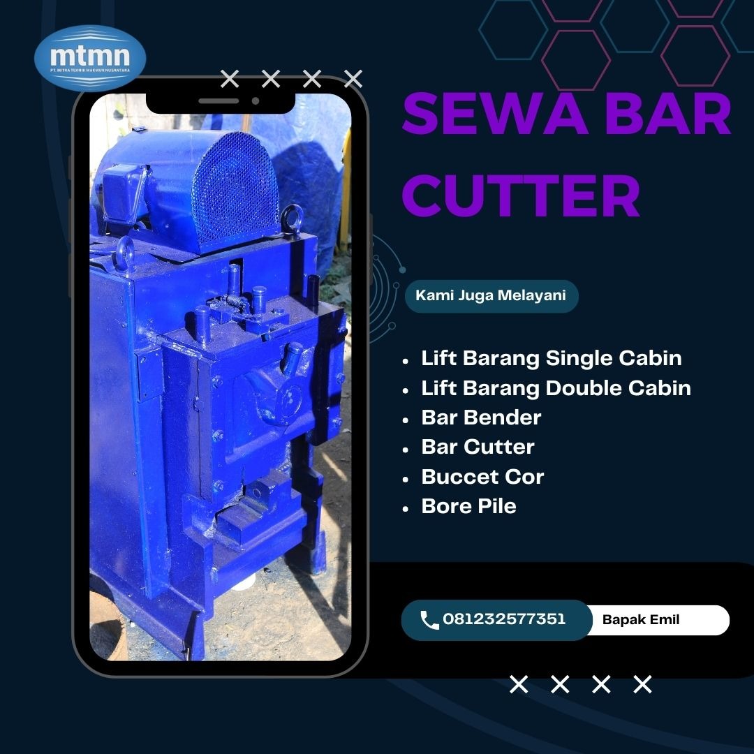 SEWA / RENTAL ALAT BAR CUTTER/ BAR CUTTING | CUTTER DAN CUTTING | MESIN ...