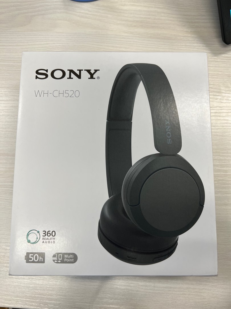 Sony WHCH520 耳機, 音響器材, 頭戴式/罩耳式耳機 - Carousell