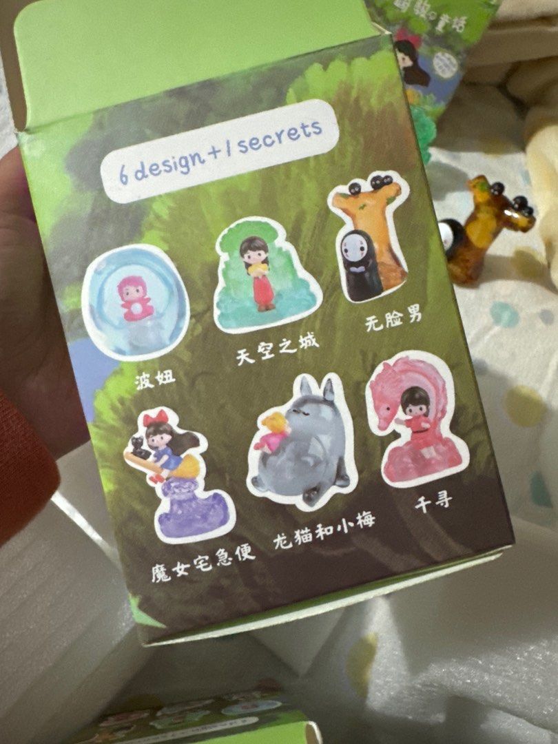 Studio Ghibli blind boxes light up ( totoro, spirited away no face ...