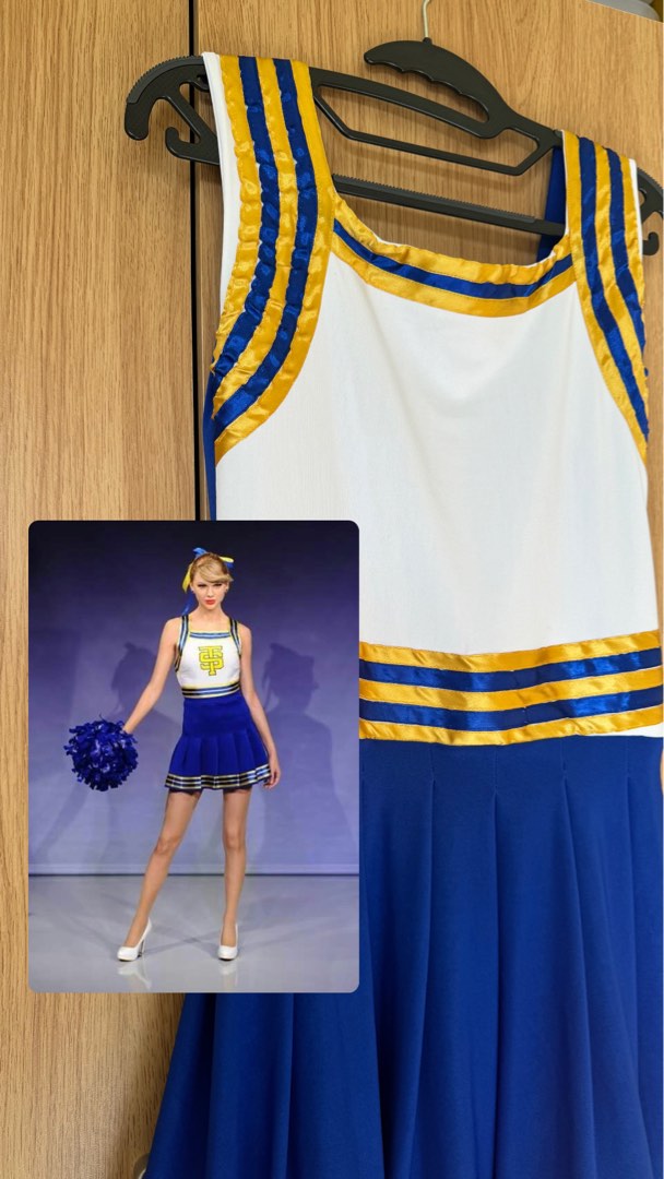 Taylor swift cheerleader outfit, Women's Fashion, Dresses & Sets ...