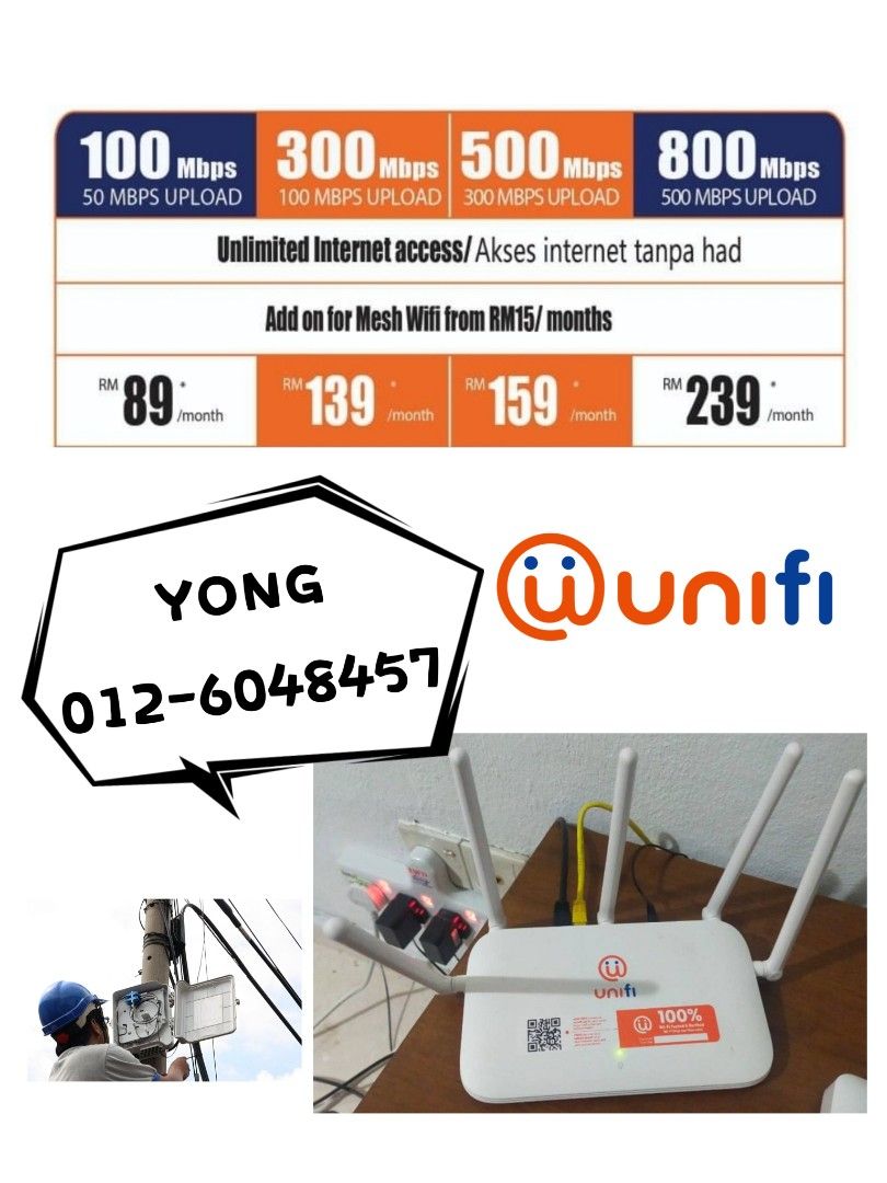 Telekom unifi promotion free daftar pasang, TV & Home Appliances, TV & Entertainment ...