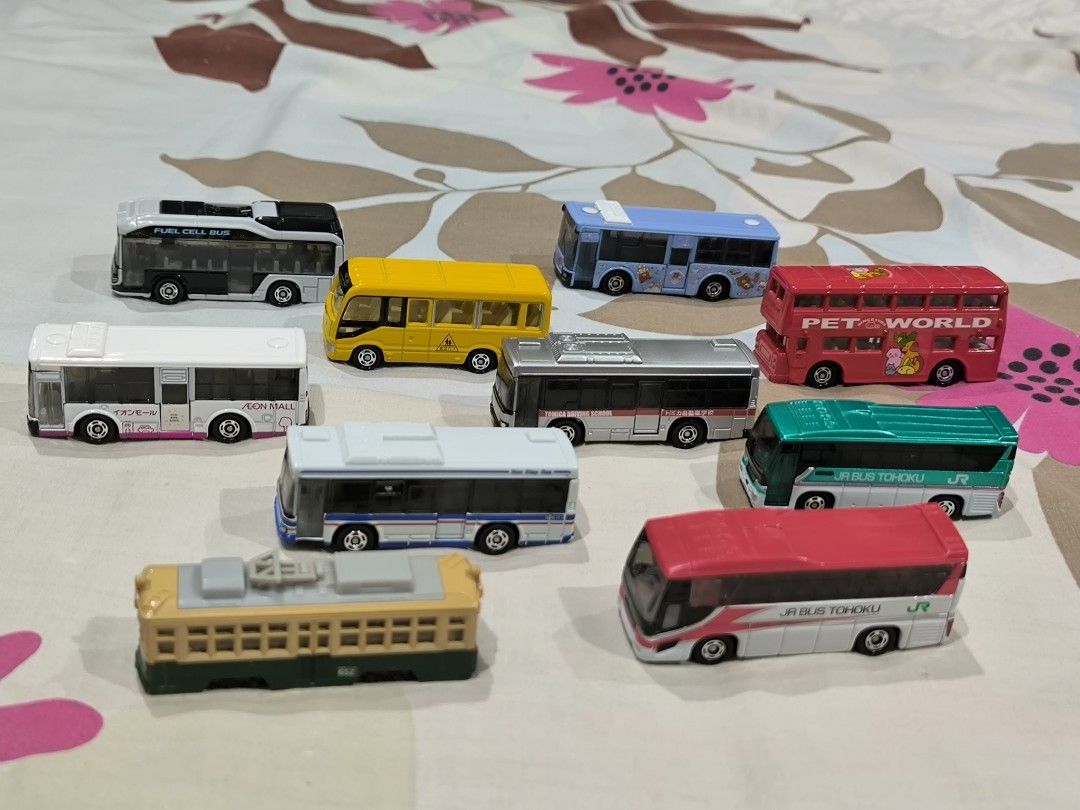 TOMICA BUS/RAILWAY DIECAST (10 UNITS), Hobbies & Toys, Toys & Games on ...