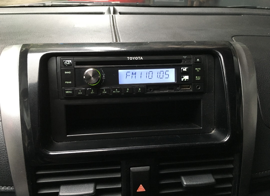 Toyota Vios OEM stereo head unit, Car Parts & Accessories, Audio, Video ...