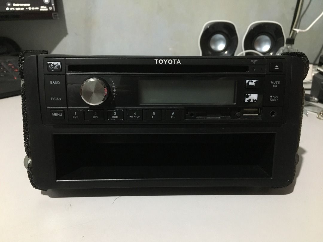 Toyota Vios OEM stereo head unit, Car Parts & Accessories, Audio, Video ...