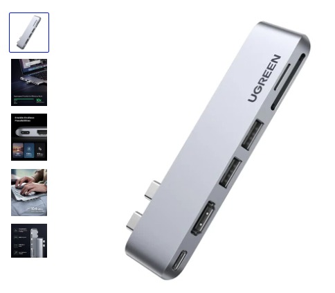 Ugreen Multifunction Adapter CM380-80856, TV & Home Appliances ...