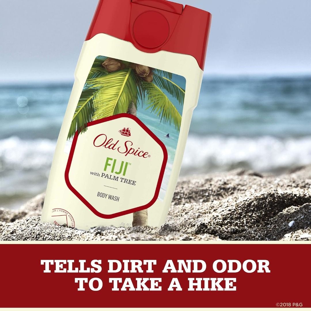 USA - Old Spice Fiji Collection, Deodorant, Body Wash, Shampoo ...