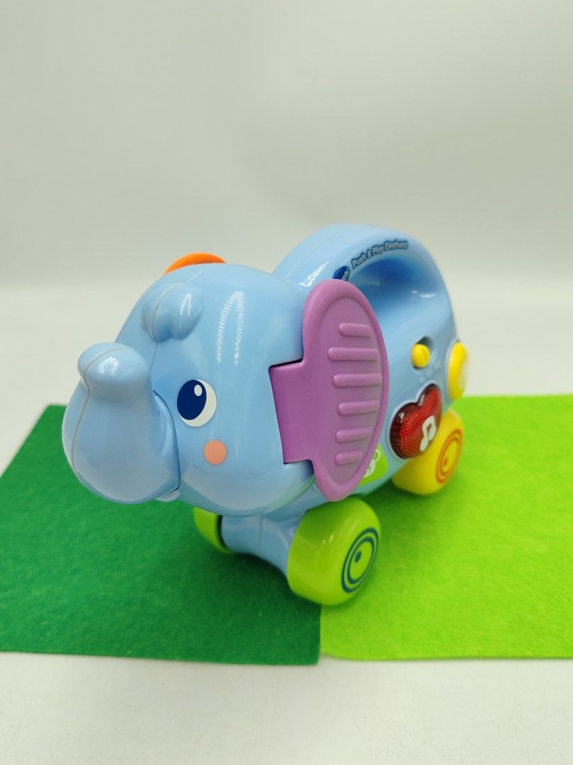 Vtech Push & Play Elephant (A20), Babies & Kids, Infant Playtime on ...