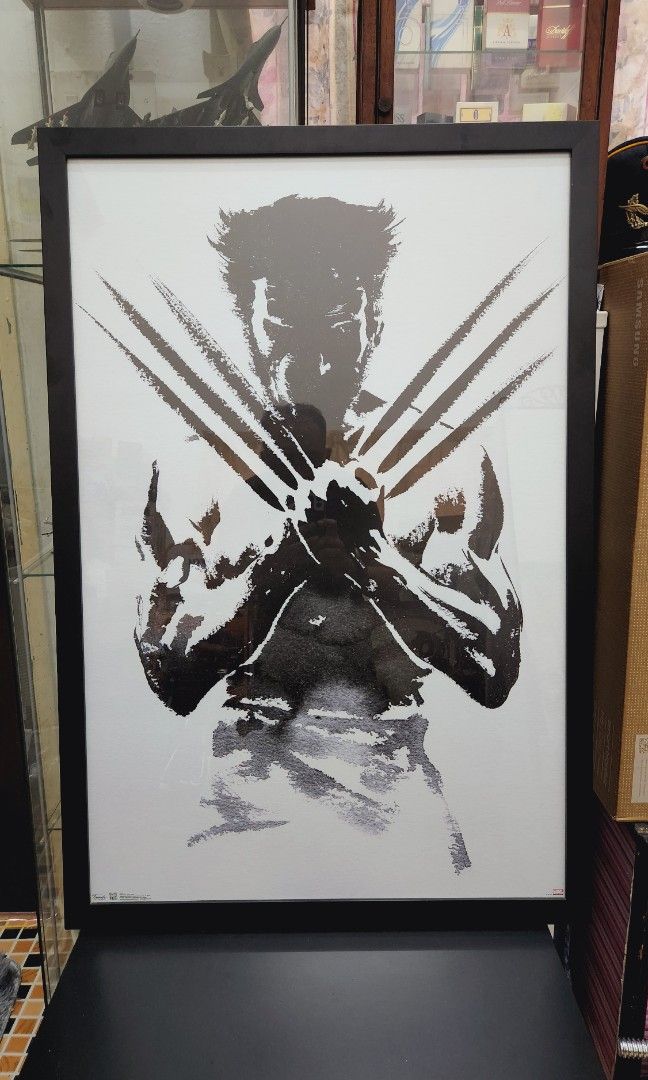 Wolverine Movie Glass Frame, Hobbies & Toys, Toys & Games on Carousell