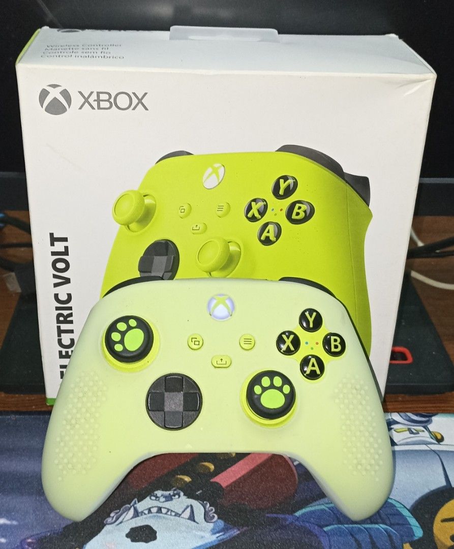 Xbox wireless controller (electric volt), Video Gaming, Gaming ...