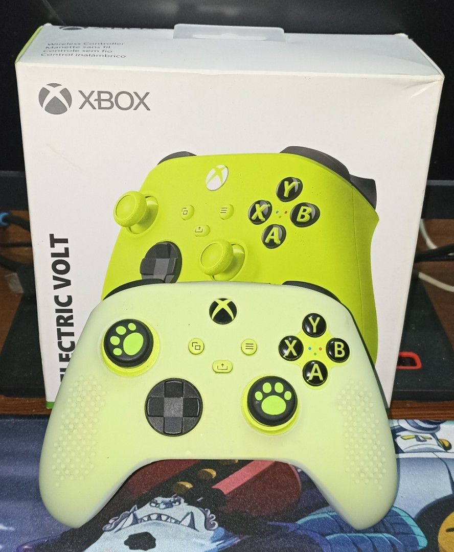 Xbox wireless controller (electric volt), Video Gaming, Gaming ...