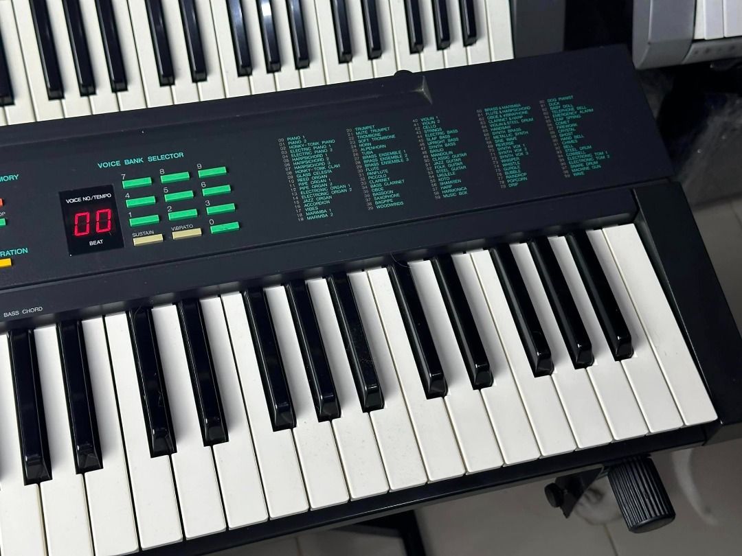 Yamaha PSR-6 Piano Keyboard Organ 49 Keys with Built in Sustain ...