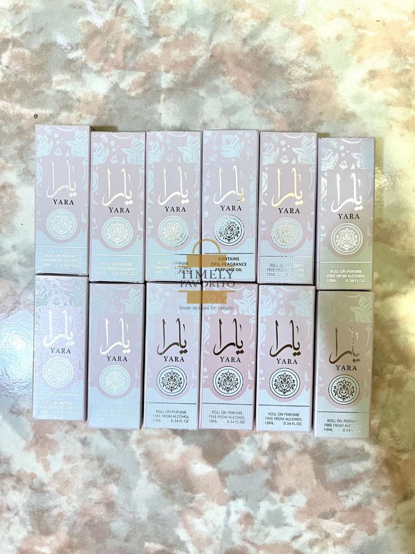 Yara Lattafa Oil Perfume 10ml EDP, Beauty & Personal Care, Fragrance ...