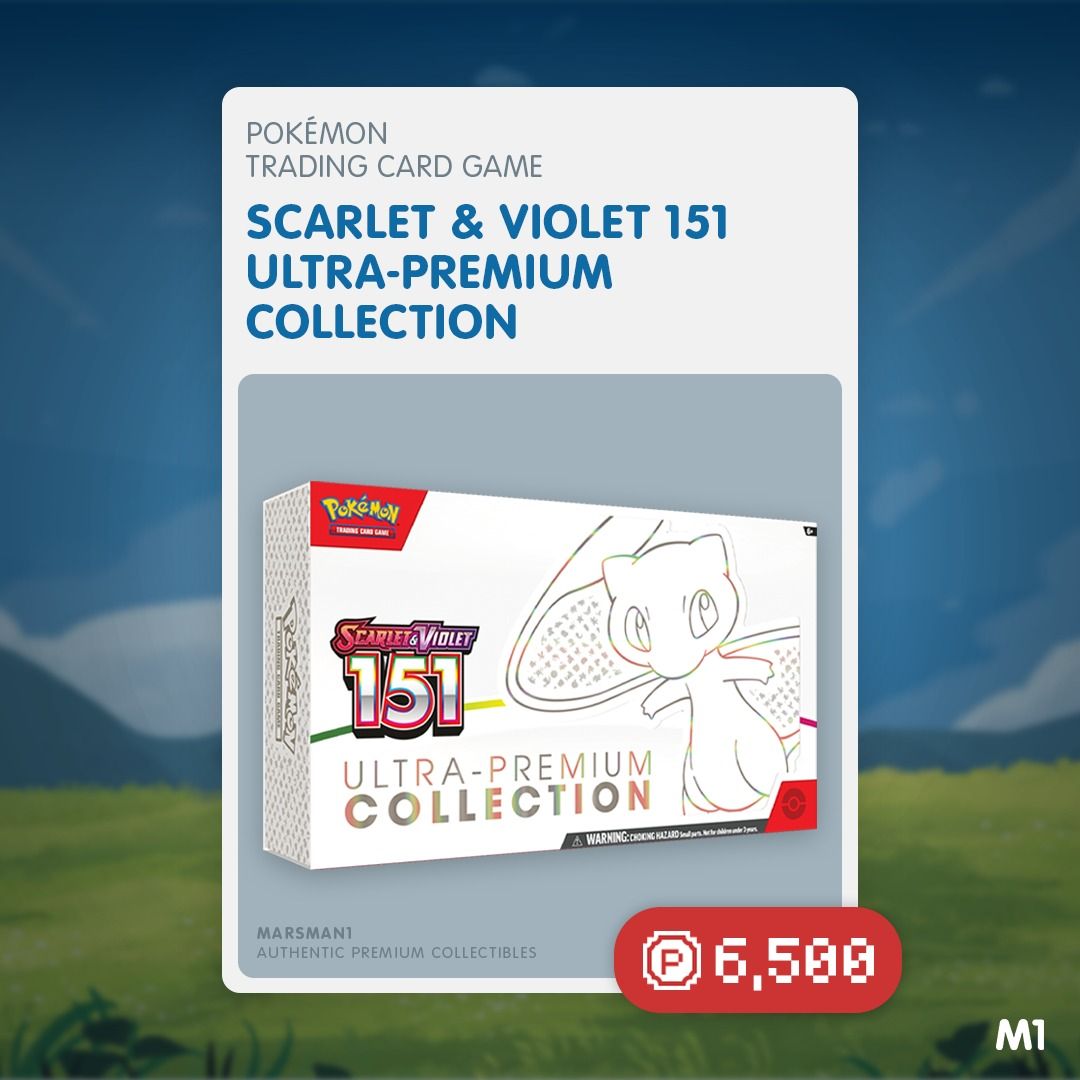 151 Ultra-Premium Collection [UPC] - Pokémon TCG: Box Set, Hobbies ...