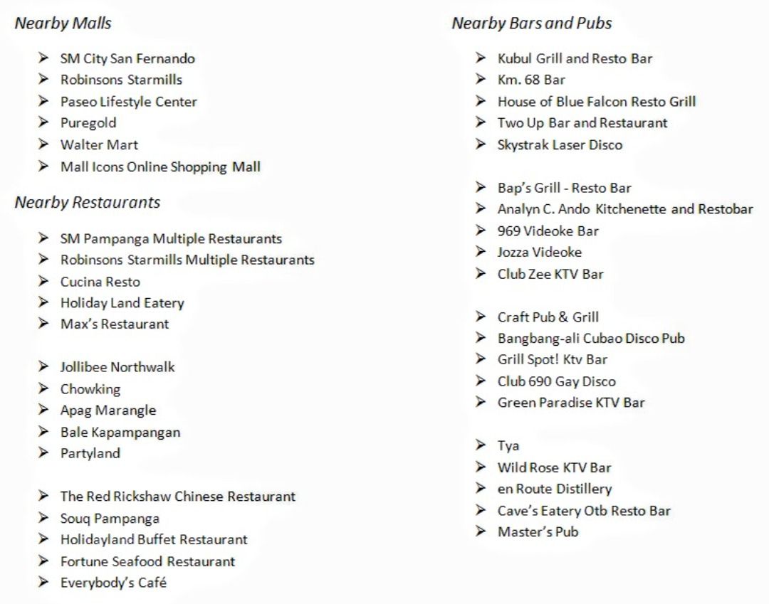 277 Sqm Near SM & Robinsons & Sky Ranch Residential Lot at San Fernando ...