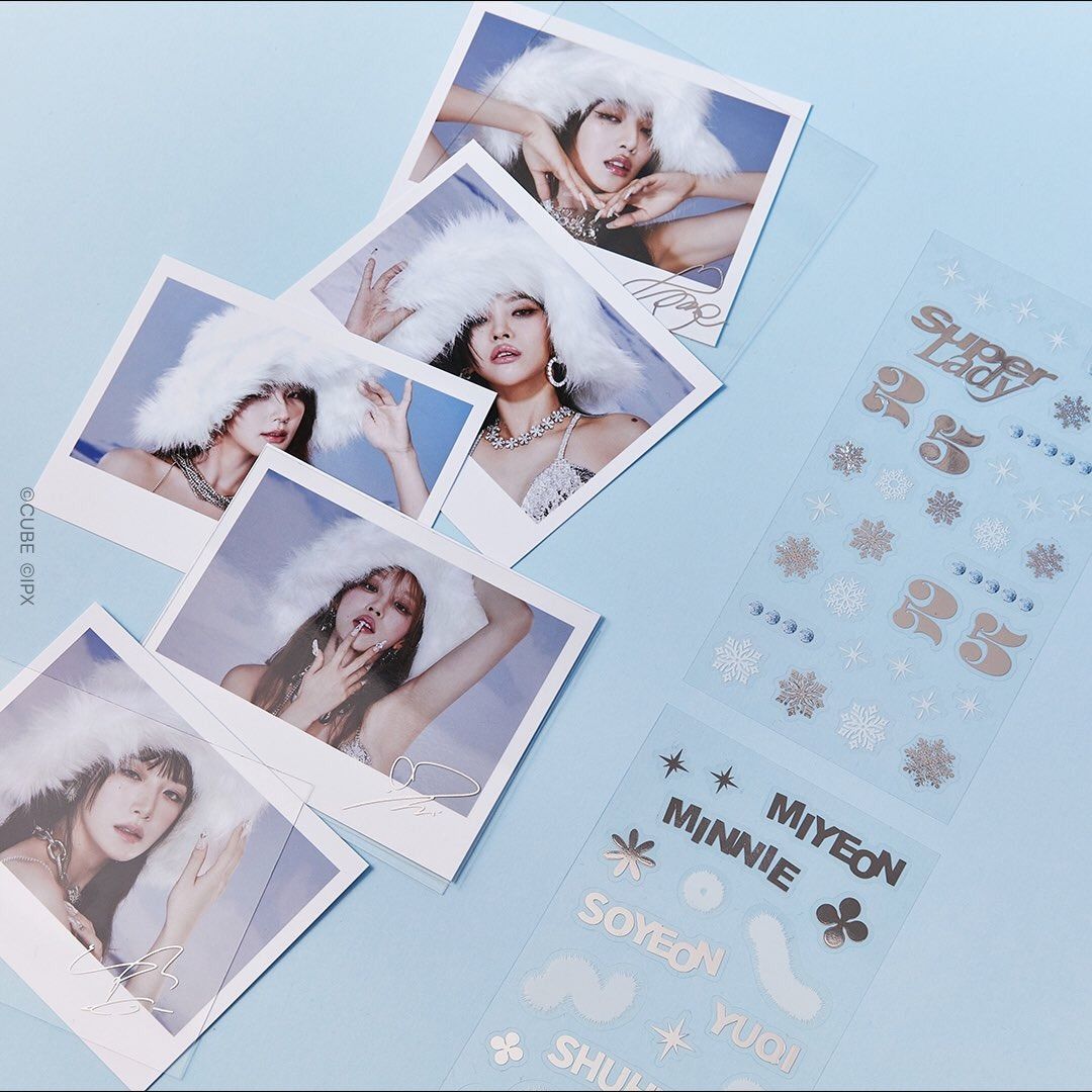 Pre-order 預訂｜韓星 K-pop 〗(G)I-DLE Gidle「 Super Lady 」Line Friends ...