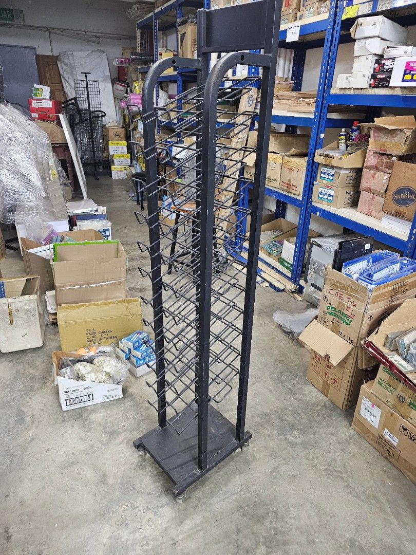 A4 Display Rack, Furniture & Home Living, Furniture, Shelves, Cabinets ...