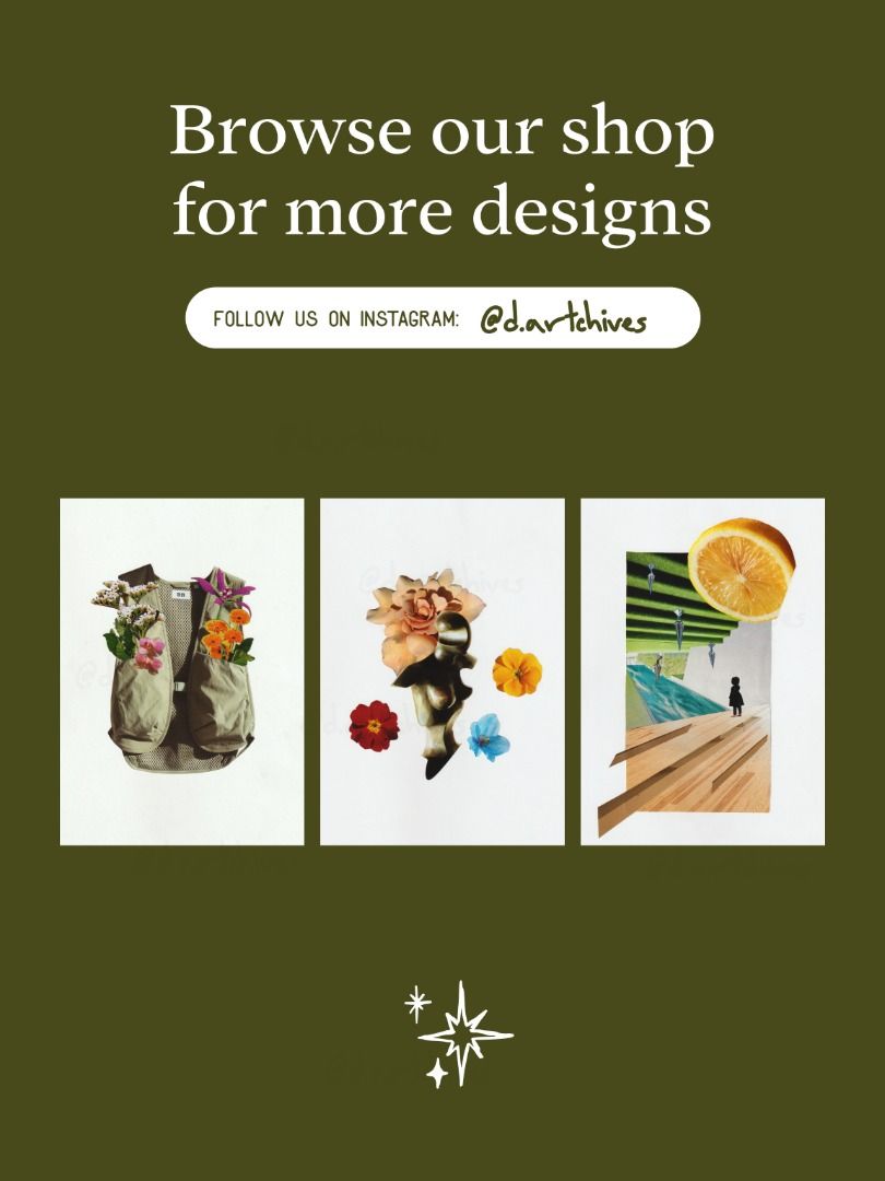 A Bigger Picture Collage | SCANNED COLLAGE ARTWORK | Size 5x7 | by d ...