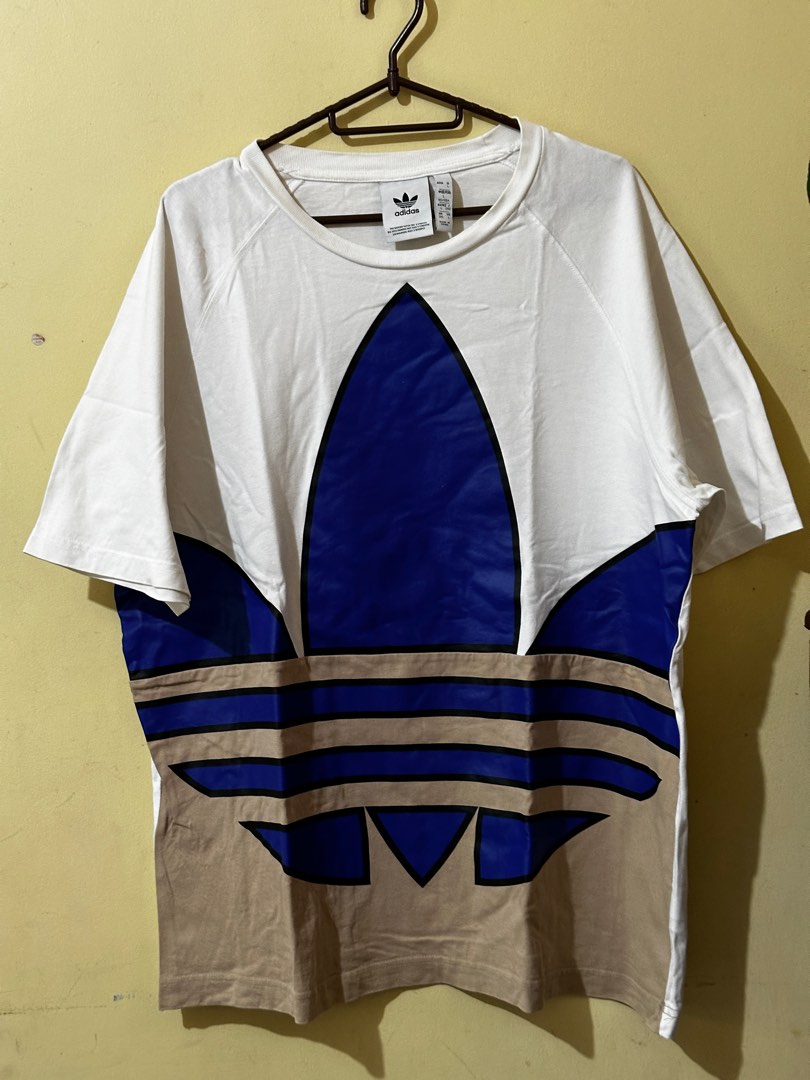 Adidas Big Logo Shirt 23x29 dimes, Men's Fashion, Tops & Sets, Tshirts ...