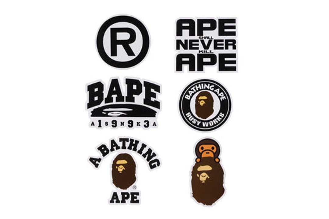 BAPE STICKER SET, Hobbies & Toys, Stationery & Craft, Other Stationery ...
