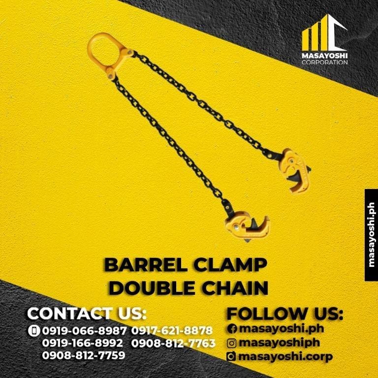 Barrel Clamp Double Chain | Lifting | Barrel Clamp | Clamp | Chain ...